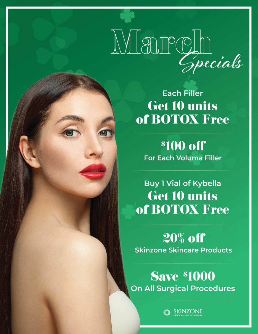 Our Specials | SkinZone Plastic Surgery