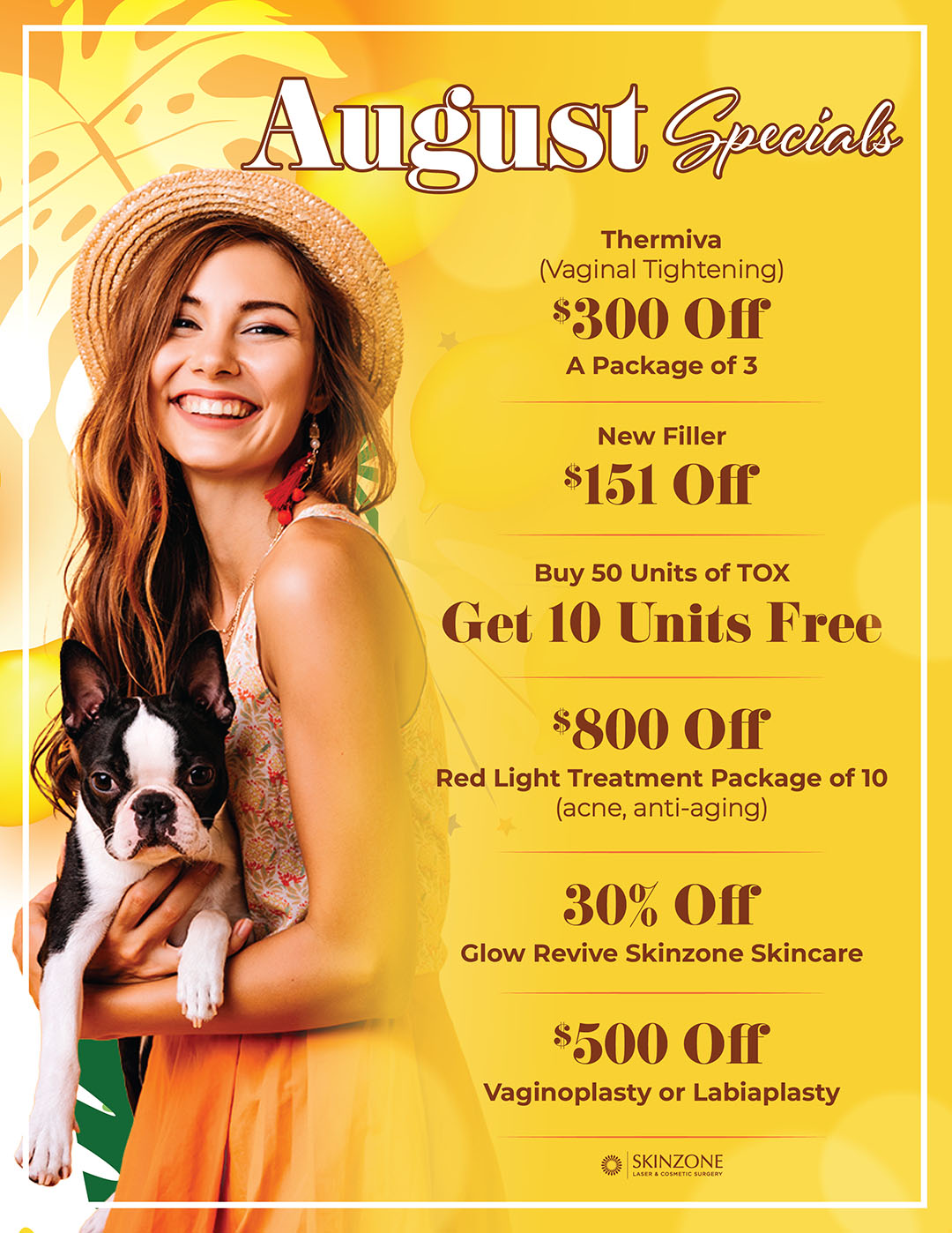 Our Specials | SkinZone Plastic Surgery